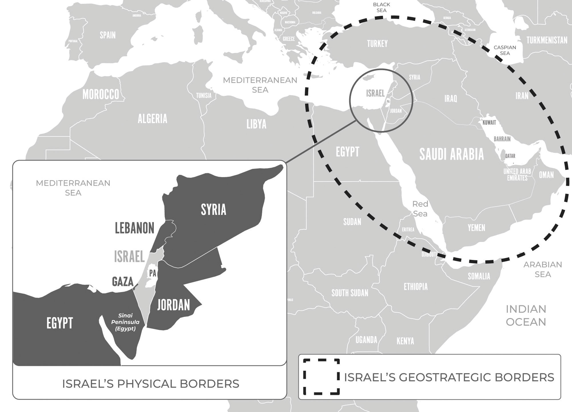 To Understand Israel You Must Understand The Neighborhood - ITME Inside ...