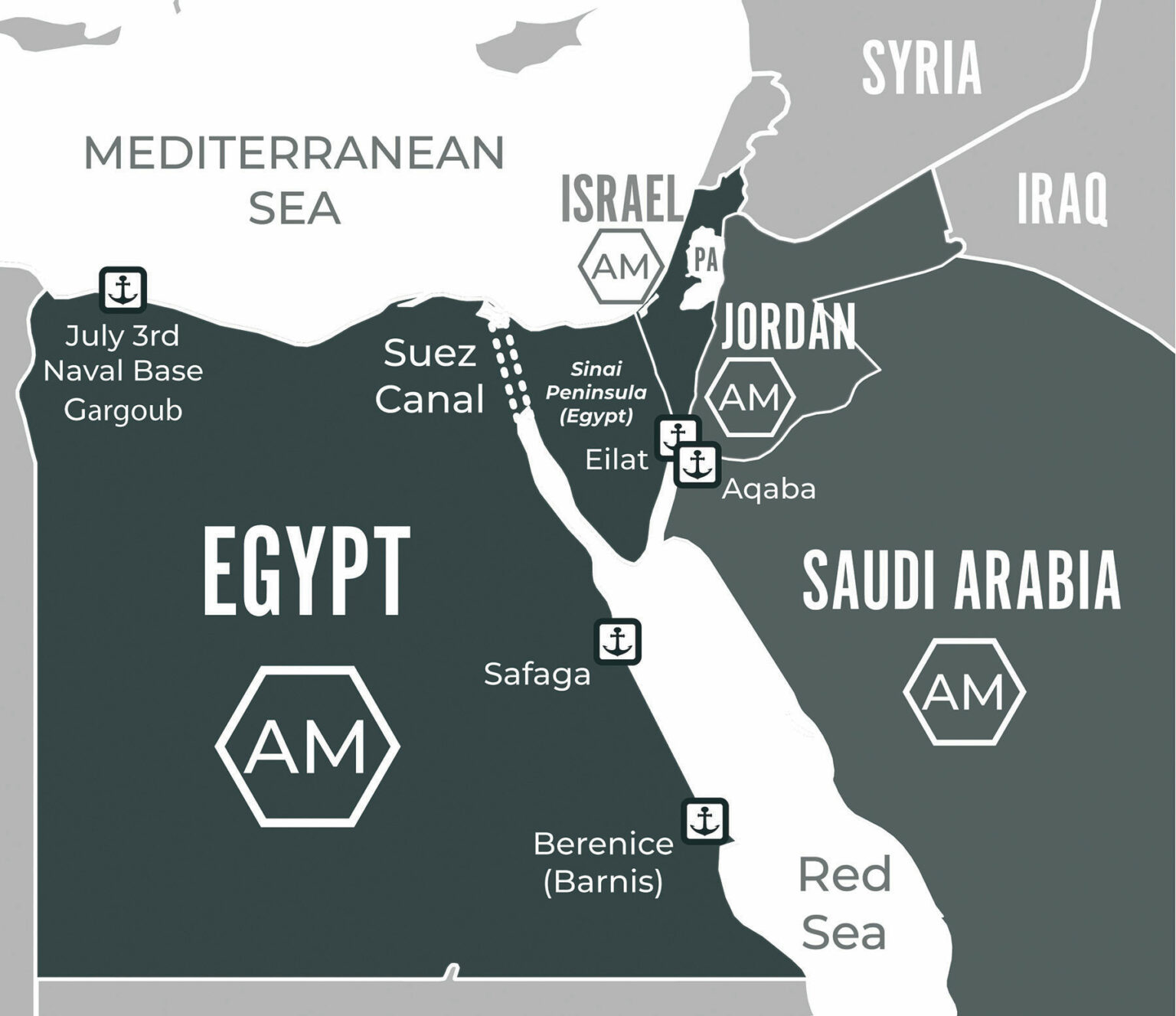 The Red Sea and Jordanian Borders - ITME Inside The Middle East