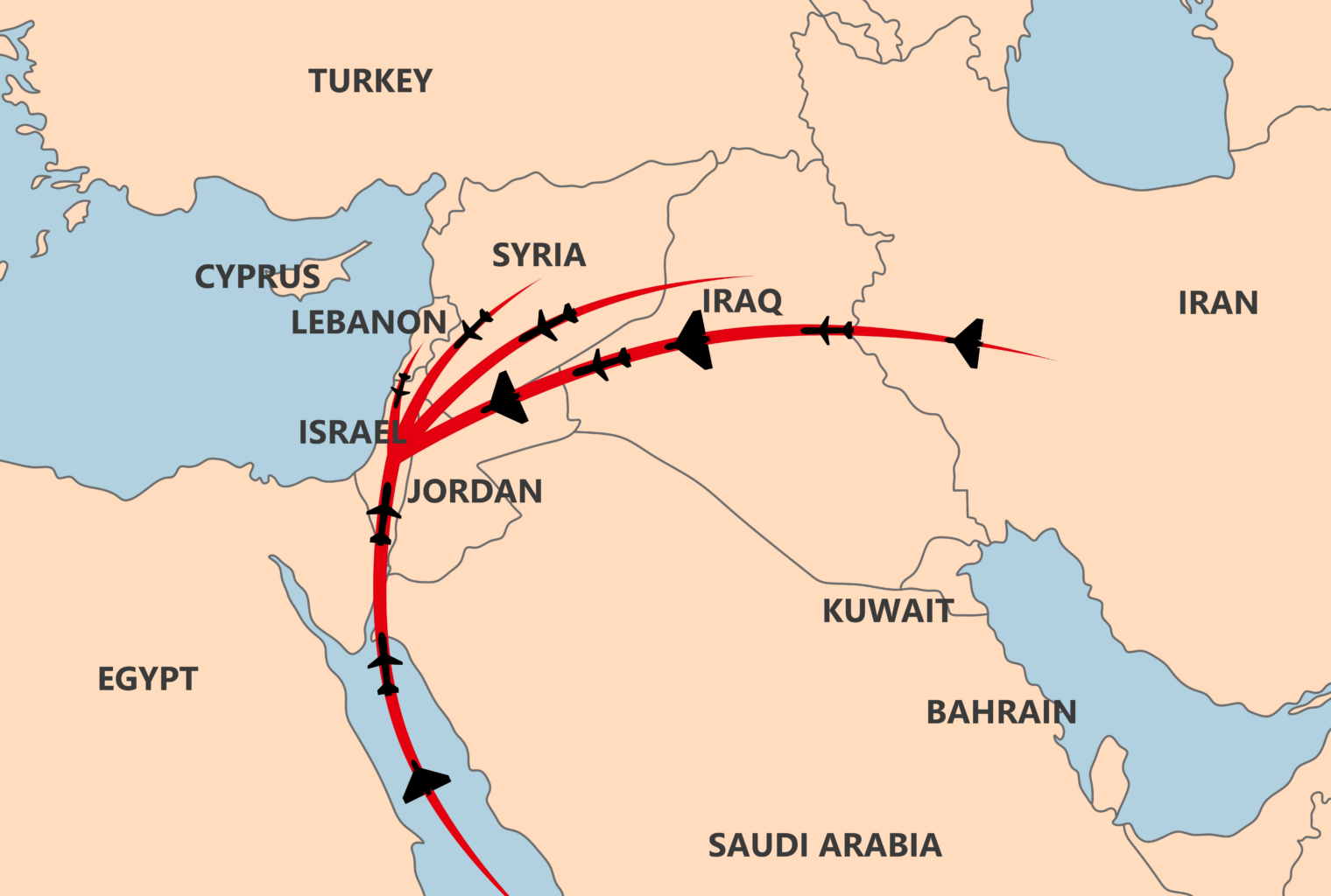 Israel's Northern Front | The Iranian Corridor & The Shi'ite Crescent ...